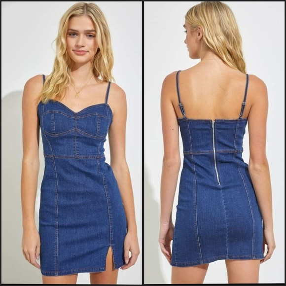 DO+BE | Dresses | Dobe Collection Denim Dress | Poshmark